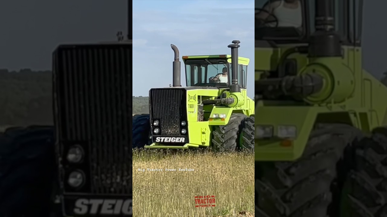 STEIGER Tiger III ST-450 #bigtractorpower #caseih #tractor #steiger # ...