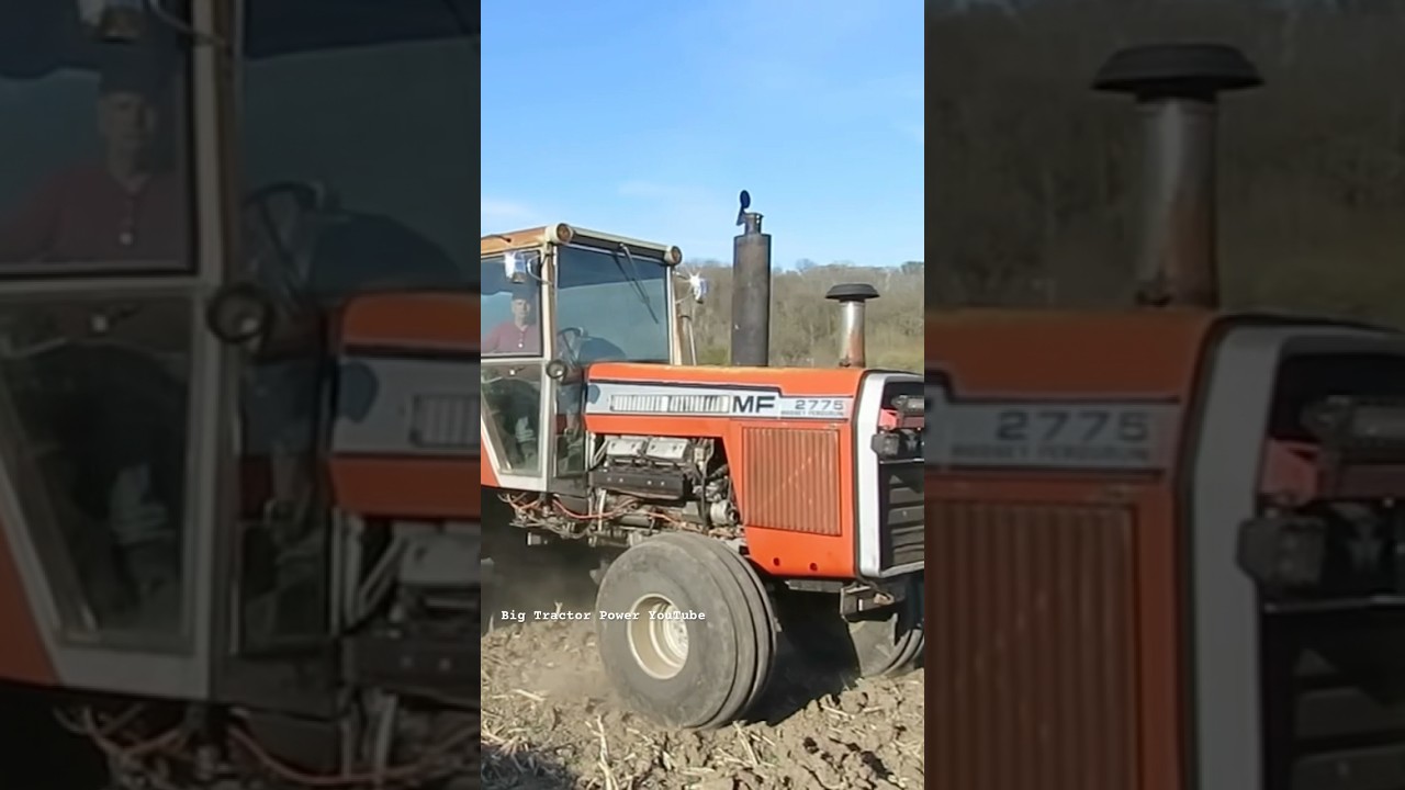 MASSEY FERGUSON 2775 Tractor #bigtractorpower #masseyferguson #tractor ...
