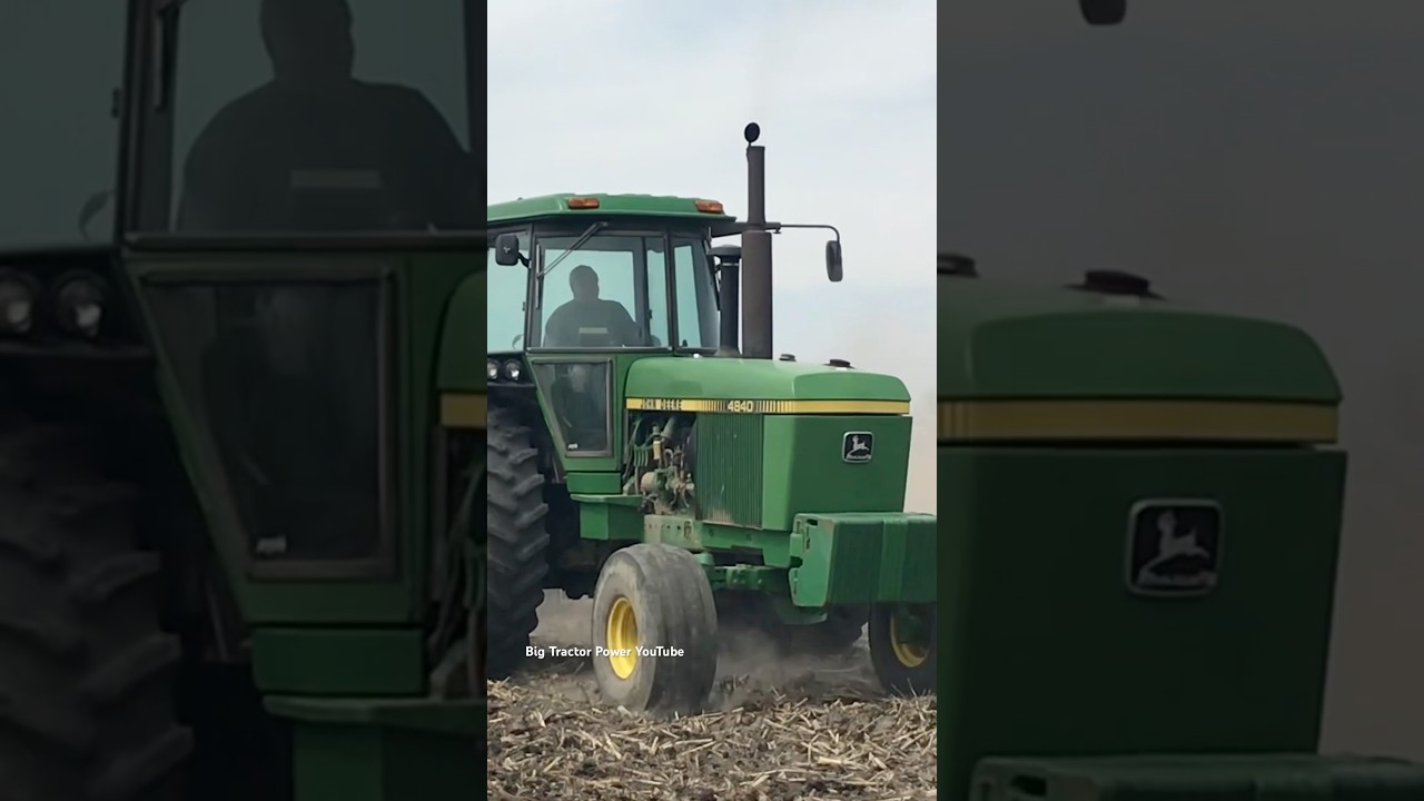 JOHN DEERE 4840 Tractor #bigtractorpower